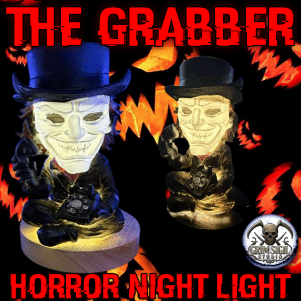 Grabber Horror Light – Inspired by The Black Phone - Nerdreon LLC