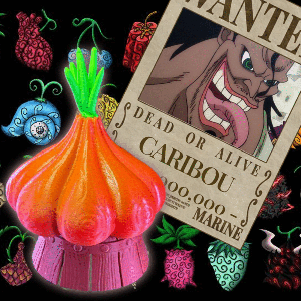Numa Numa no Mi – Devil Fruit Model (Swamp-Swamp Fruit) - Nerdreon LLC