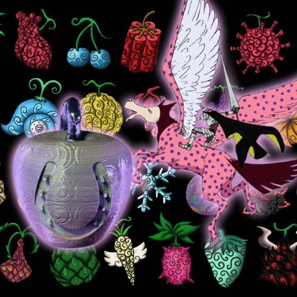 Uma Uma no Mi – Devil Fruit Model (Horse-Horse Fruit) - Nerdreon LLC