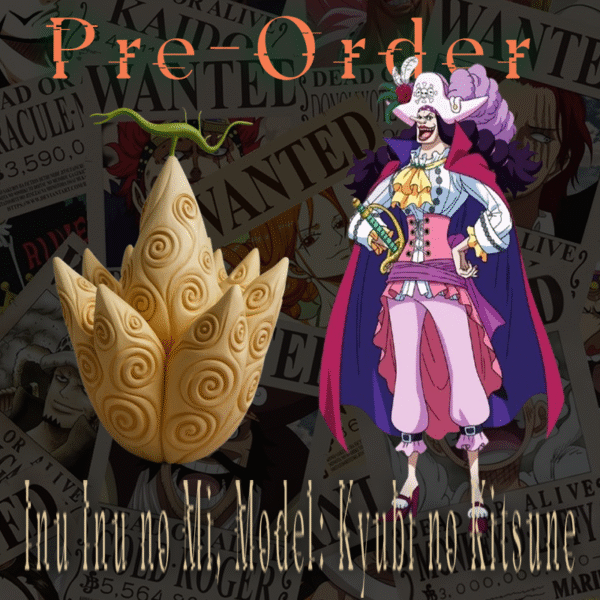 🦊 Inu Inu no Mi, Model: Nine‑Tailed Fox – Pre‑Order - Nerdreon LLC