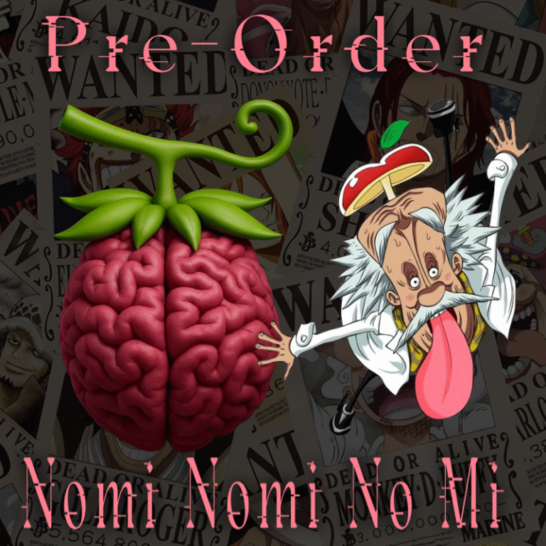 🍇 Nomi Nomi no Mi (Knowledge Fruit) – Pre‑Order - Nerdreon LLC