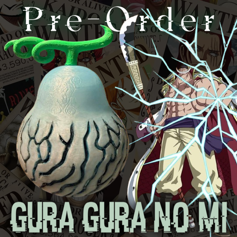 Gura Gura no Mi Devil Fruit – Edward Newgate (Whitebeard) V2 - Nerdreon LLC