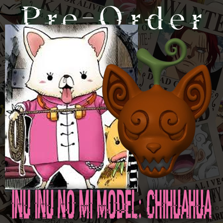 Inu Inu no Mi, Model: Chihuahua Devil Fruit – One Piece Zoan Dog Power ...