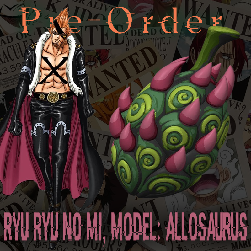 Ryu Ryu no Mi, Model: Allosaurus Devil Fruit – X Drake | One Piece ...